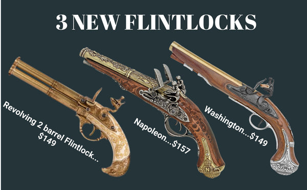 Antique Replica Pistols - Collectors Armoury