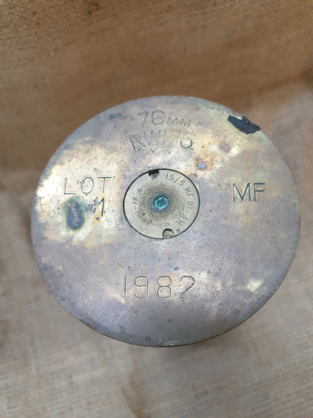 Scorpion 76mm Brass Artillery Shell - Collectors Armoury